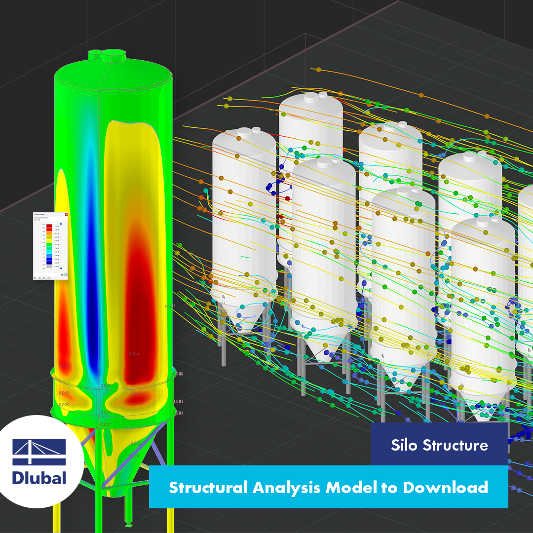 Silo | Structural Analysis Model to Download for RWIND 2