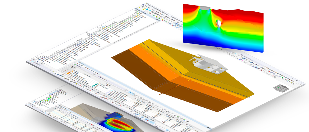 Geotechnical Analysis Add-on for Structural Analysis Software RFEM 6