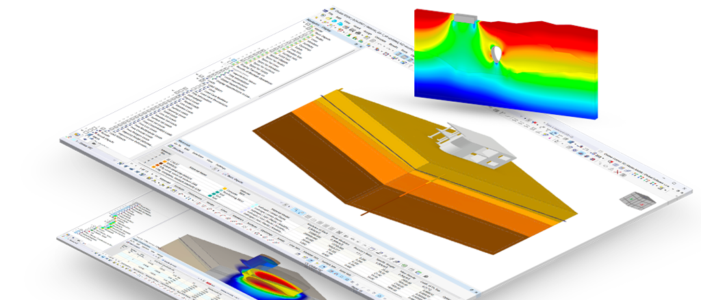Geotechnical Analysis Add-on for Structural Analysis Software RFEM 6