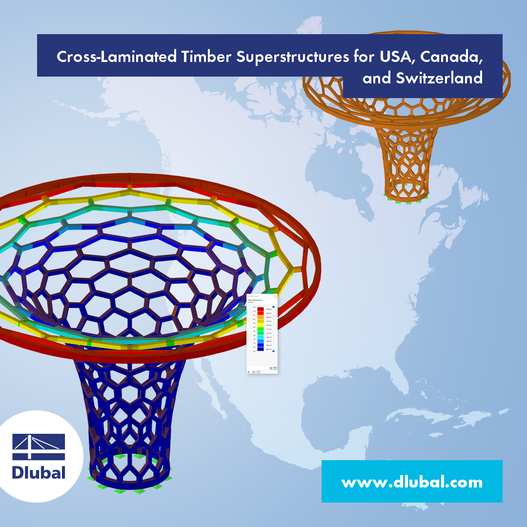 Cross-Laminated Timber Superstructures for USA, Canada, and Switzerland