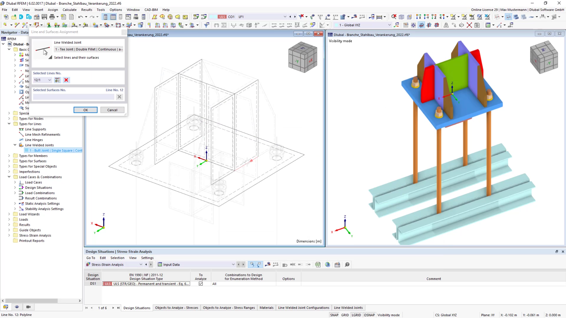 Structural Analysis and Design Software for Steel Structures | RSTAB 9 | Dlubal Software
