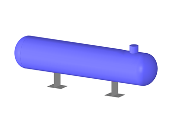 Cylindrical Pressure Vessel | 004525
