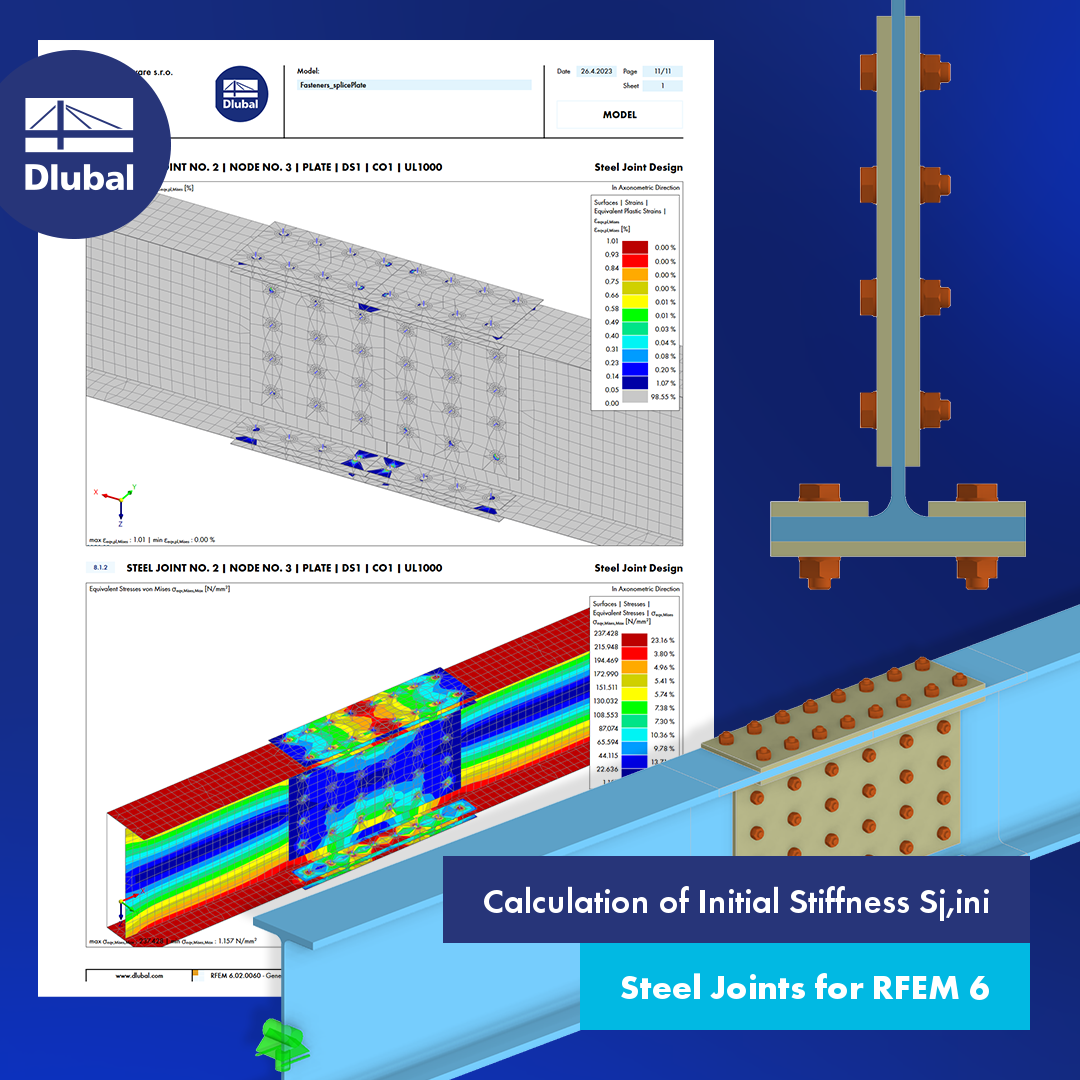 New Feature in RFEM 6 | Calculation of Initial Stiffness