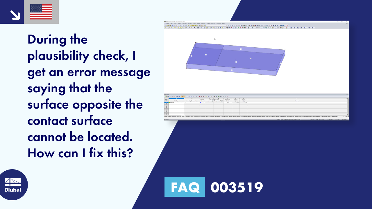 Video for FAQ 003519 EN | Dlubal Software
