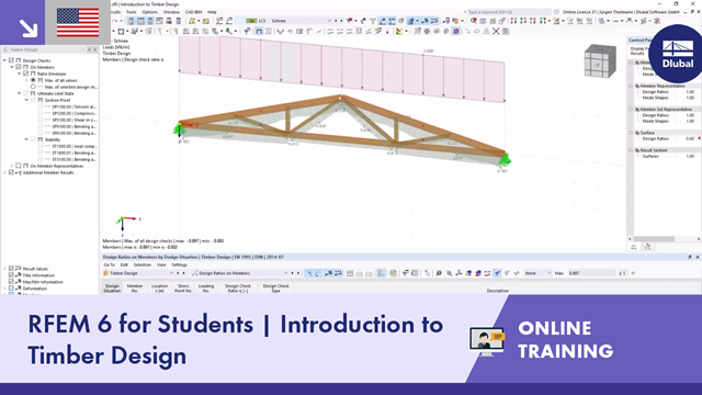Free Online Tutorial | RFEM 6 for Students