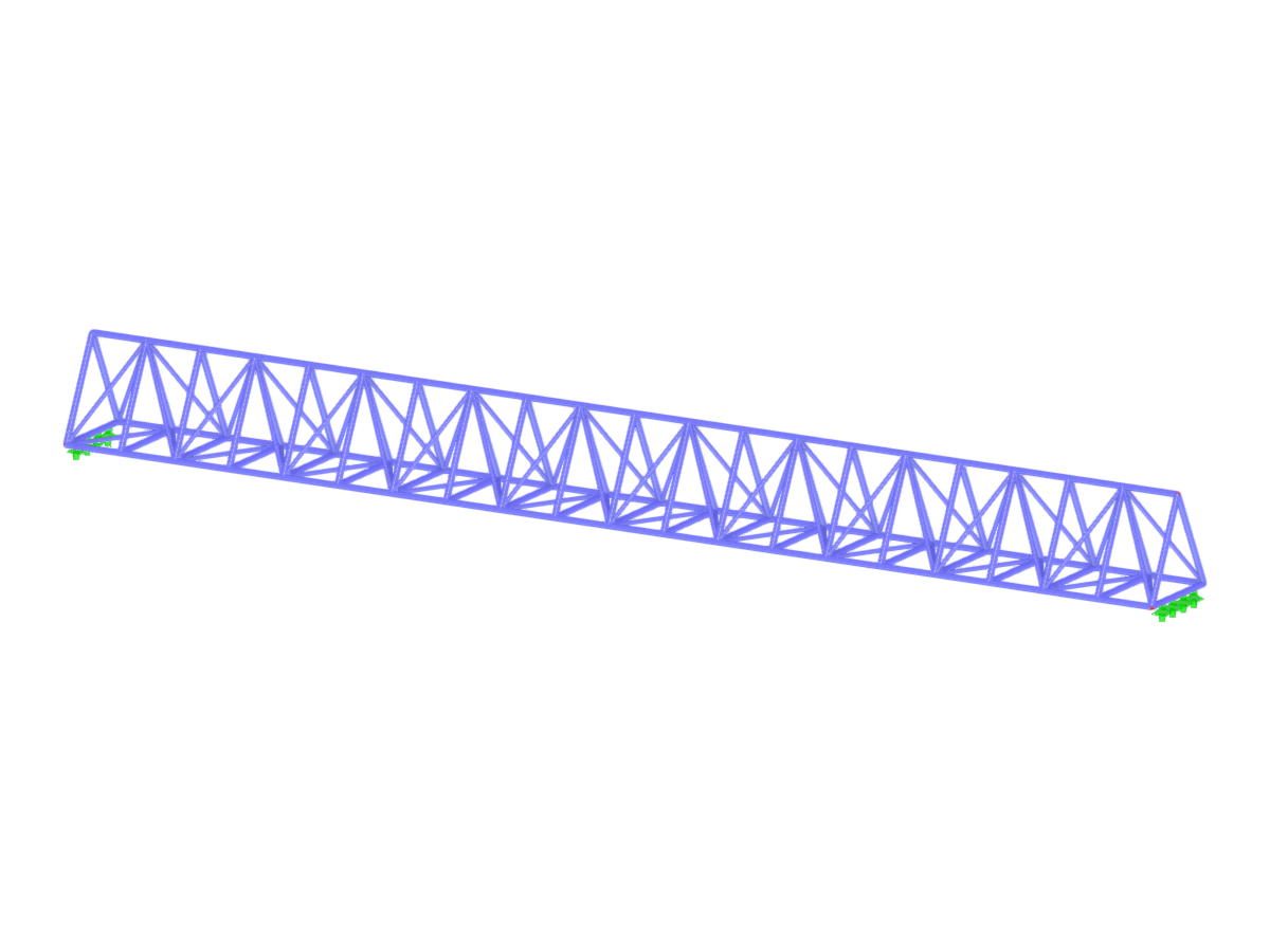 Triangular Lattice Girder | 004672