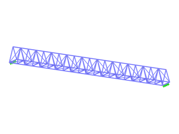 Triangular Lattice Girder | 004672