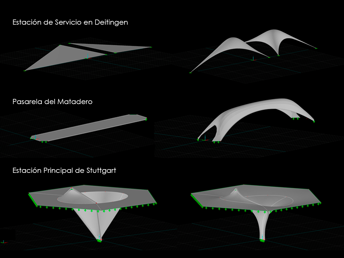 Approach of Minimal Surfaces and Funicular Geometries to Their ...