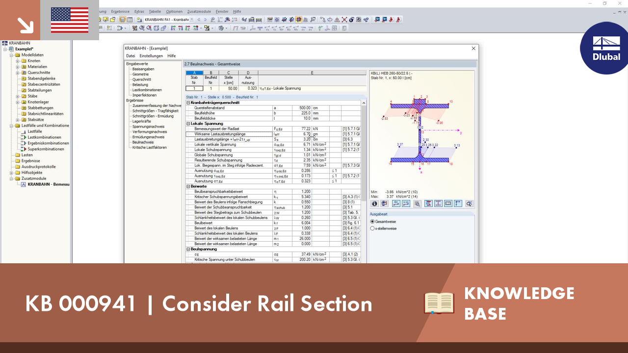 Consider Rail Section | KNOWLEDGE BASE