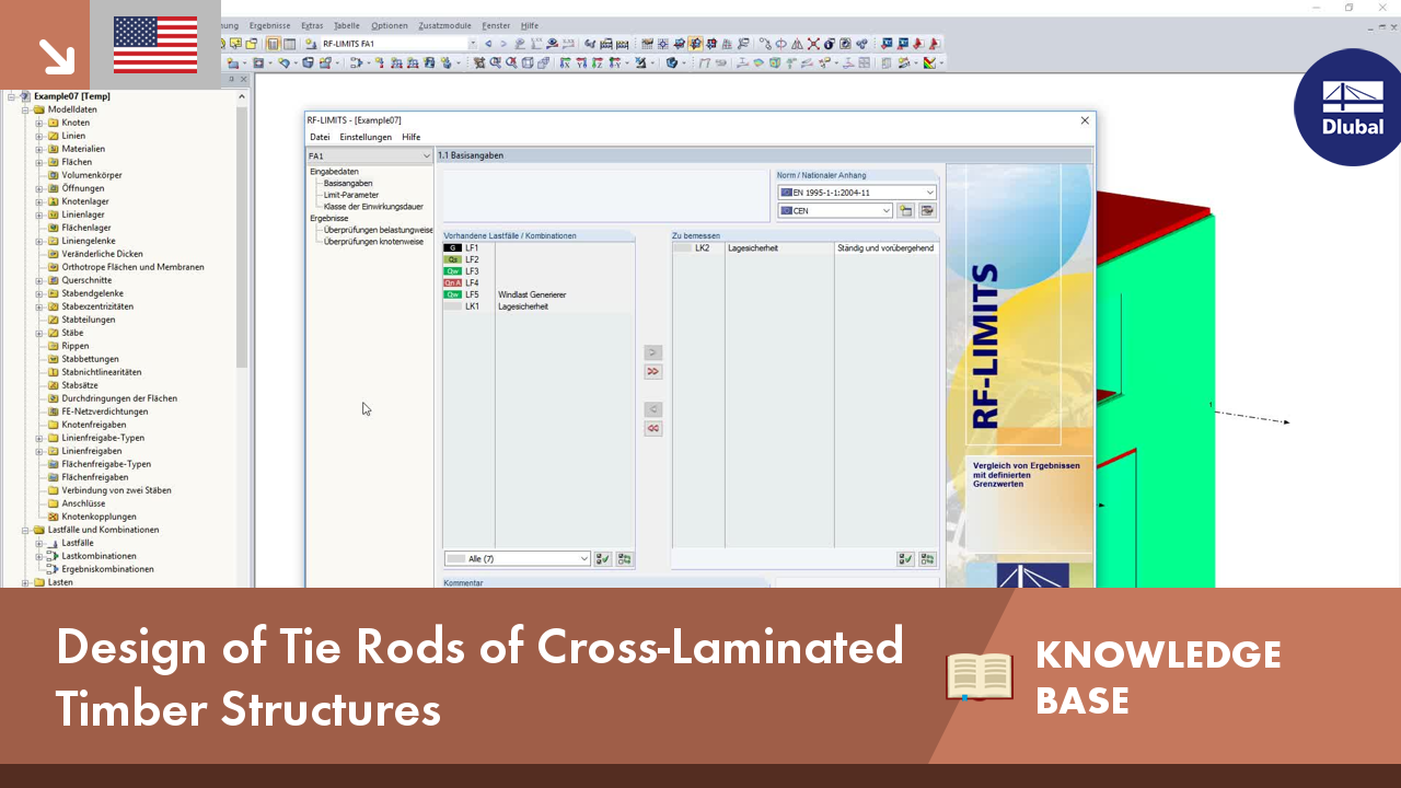 KB 000758 | Design of Tie Rods of Cross-Laminated Timber Structures