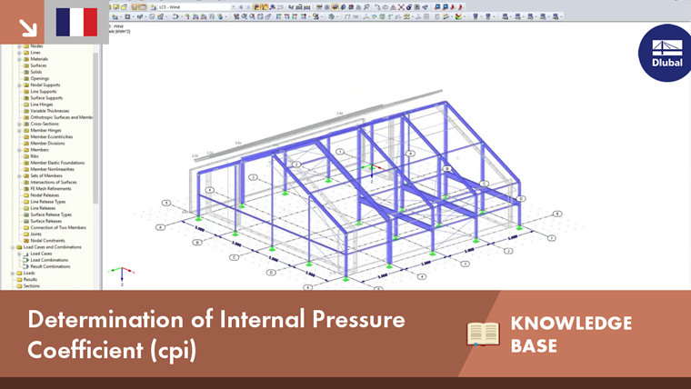 Determination of Internal Pressure Coefficient cpi for Single-Story ...