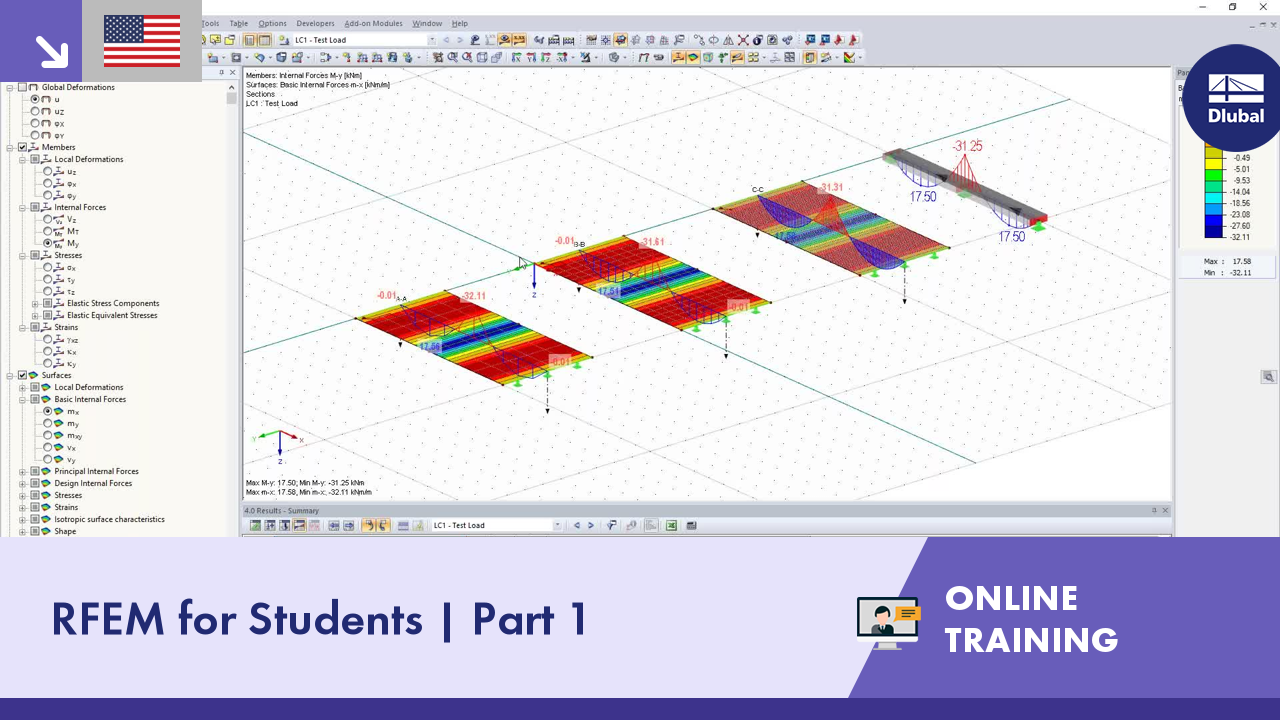 Introduction to RFEM with Practical Examples | RFEM for Students ...