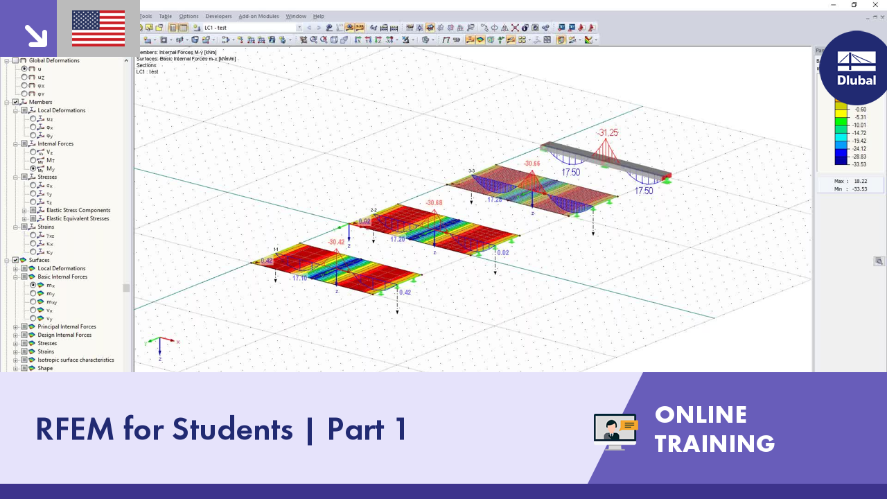 Online Training | RFEM for Students | Part 1
