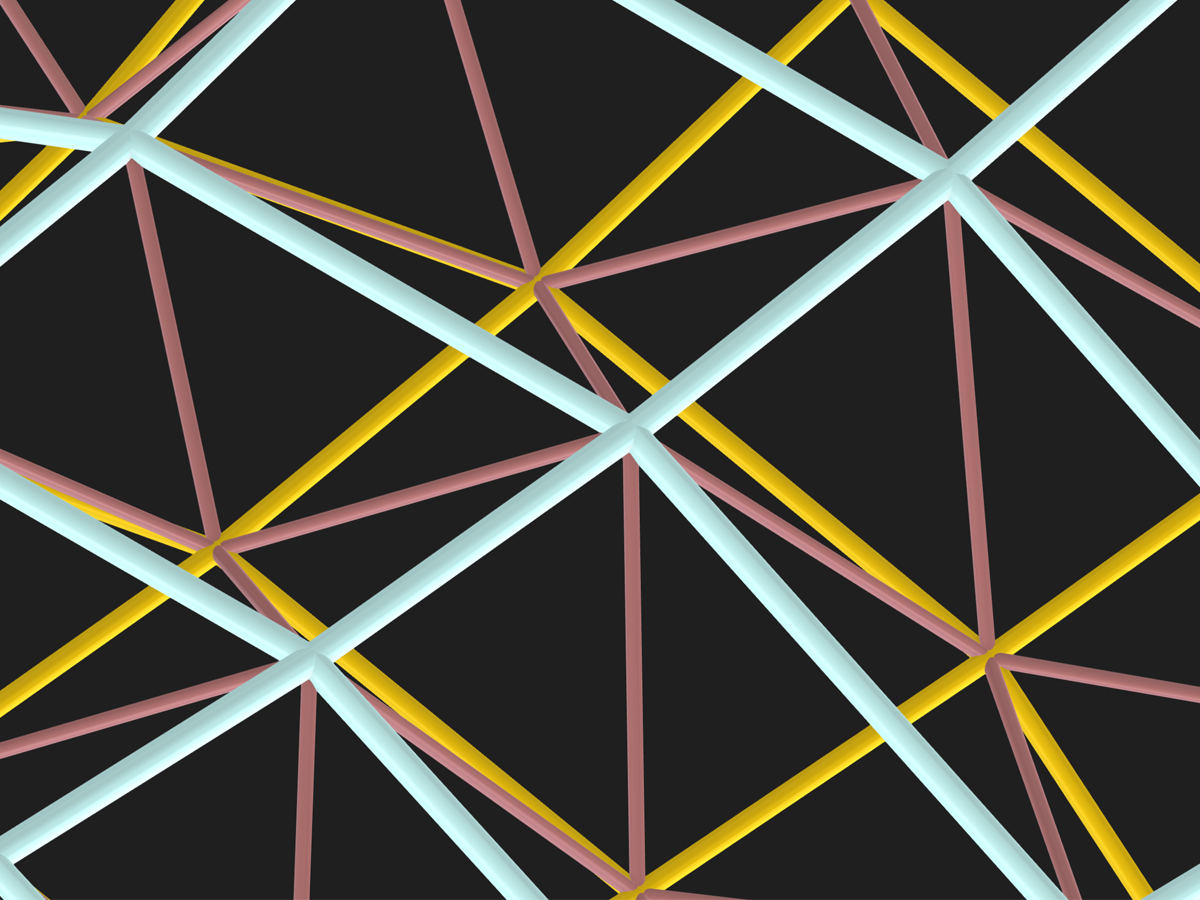 Model 004746 | Open-Air Stage Roof Structure