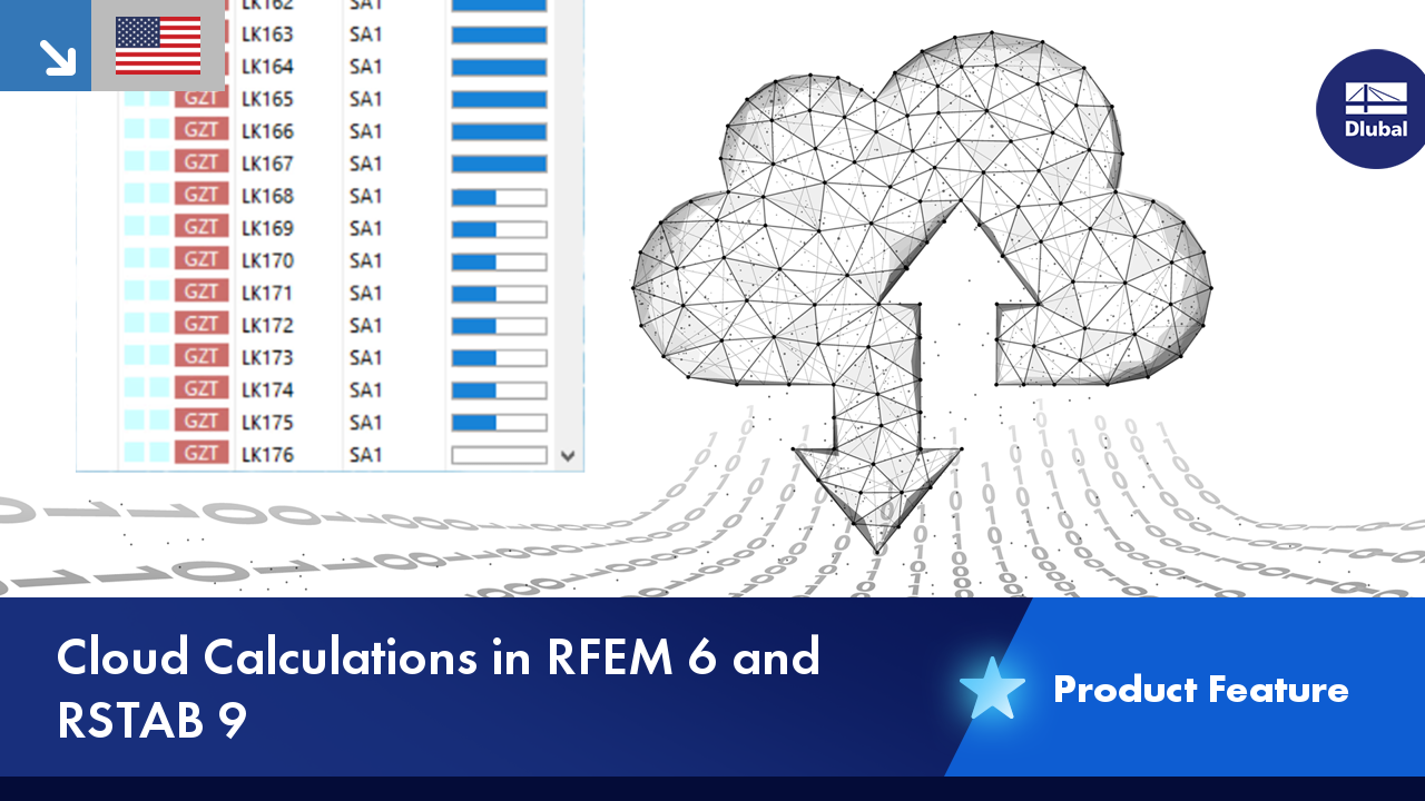 Cloud Calculations in RFEM 6 and RSTAB 9