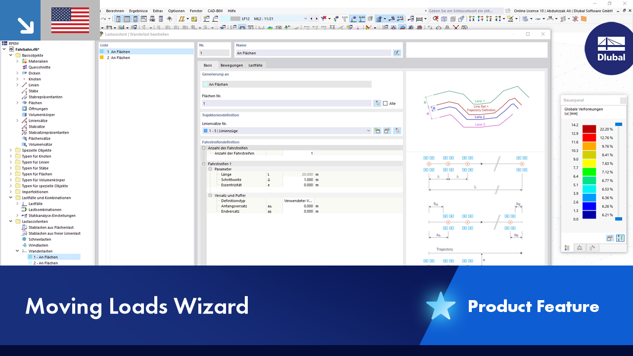Load Wizard for Moving Loads | Product Feature