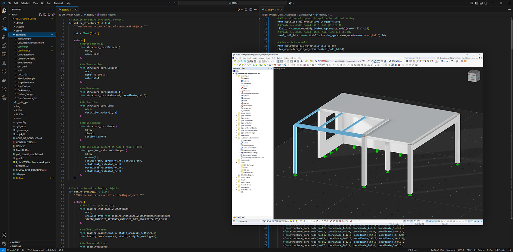 API II for RFEM 6 / RSTAB 9: New Features and Differences