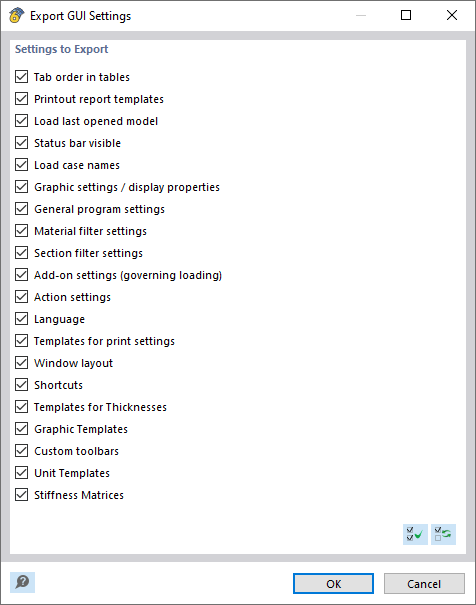 Exporting and Importing Settings | … | RFEM 6