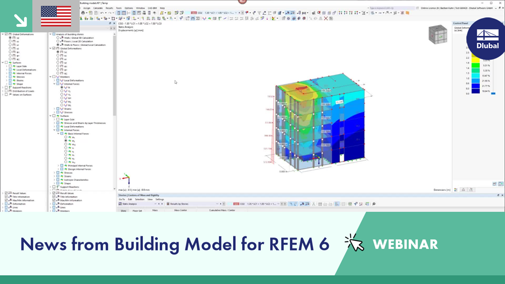 Webinar | News from Building Model for RFEM 6 | Thu, Apr 24, 2025
