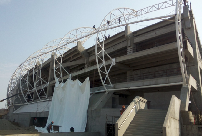 Structural Design and Construction of Football Stadium in Mazatlán, Mexico
