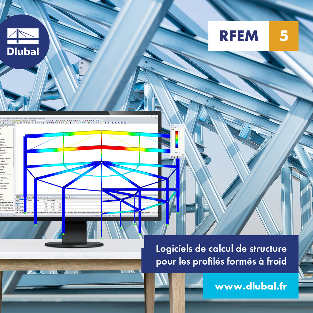 Logiciels de calcul de structure \n pour les profilés formés à froid