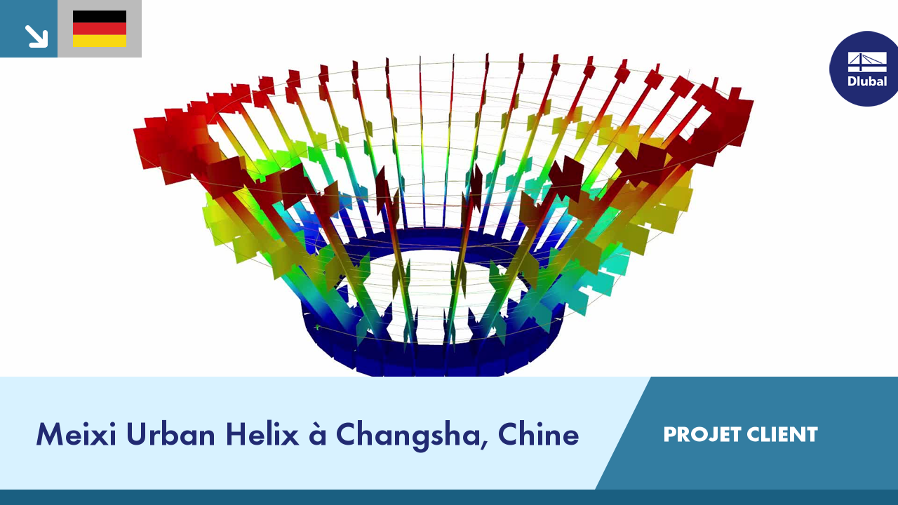 Projet client : Meixi Urban Helix à Changsha, Chine