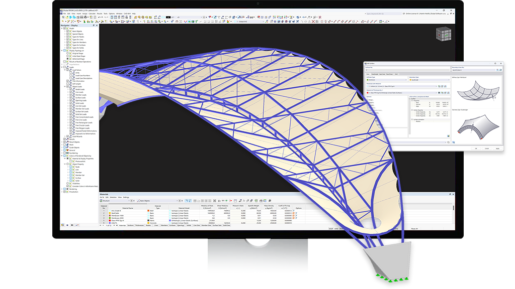 RFEM 6 - 支持 BIM 集成的有限元分析软件